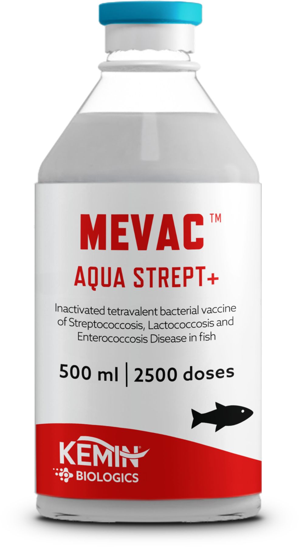 MEVAC™ AQUA STREPT+ | Tetravalent Bacterial Vaccine | Kemin